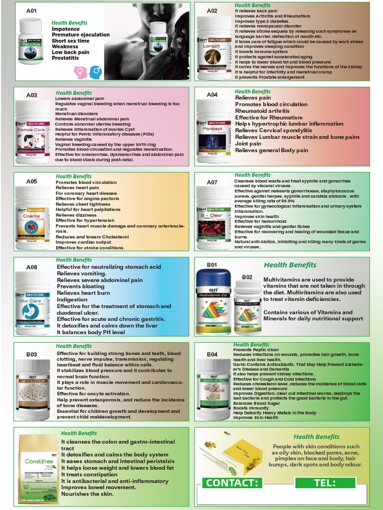 GHT Product Flyer PDF | PDF | Gastrointestinal Tract | Heart
