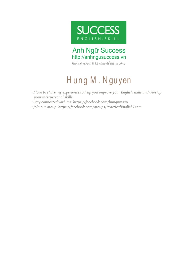 (Hung M. Nguyen) NLP Lập Trình Ngôn Ngữ Tư Duy | PDF