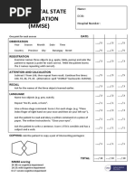 CERAD Word List Memory Task | PDF