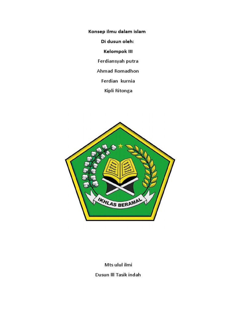 Konsep Ilmu Dalam Islam | PDF