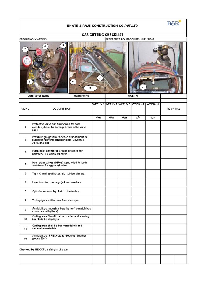 529.gas Cutting | PDF