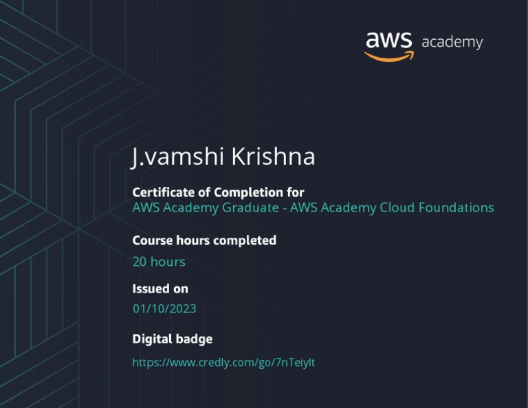 AWS Academy Cloud Foundations | PDF