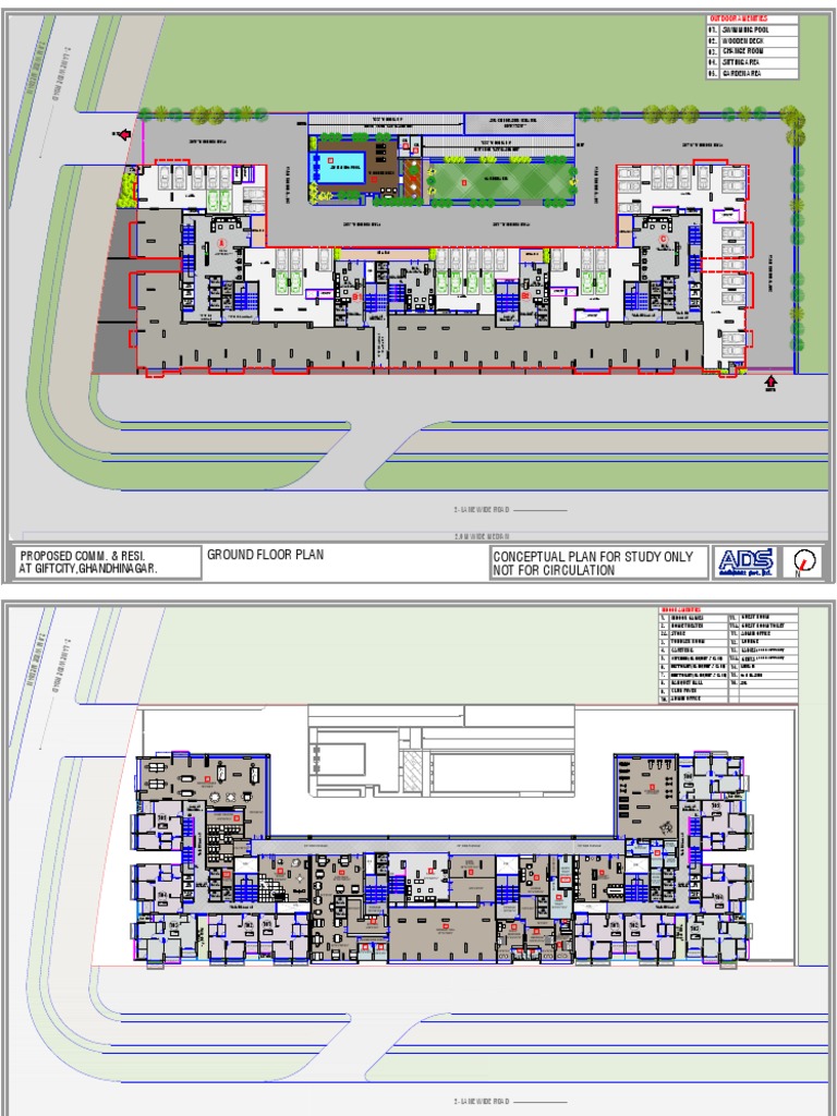 Shilp GIFT CITY PLAN | PDF | Room