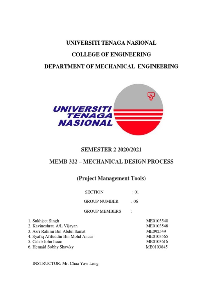 Project Management Tools - Group - 6 | PDF | Project Management | Computing
