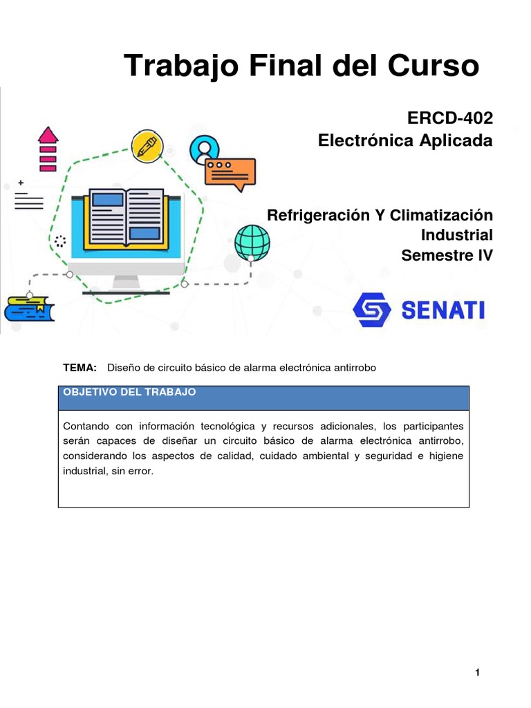 ERCD_ERCD-402_TRABAJOFINAL electronica basi | PDF | Electrónica | Diseño