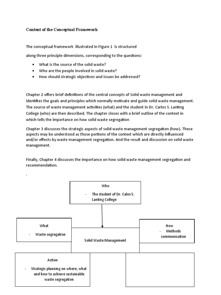 Content of The Conceptual Framework | PDF