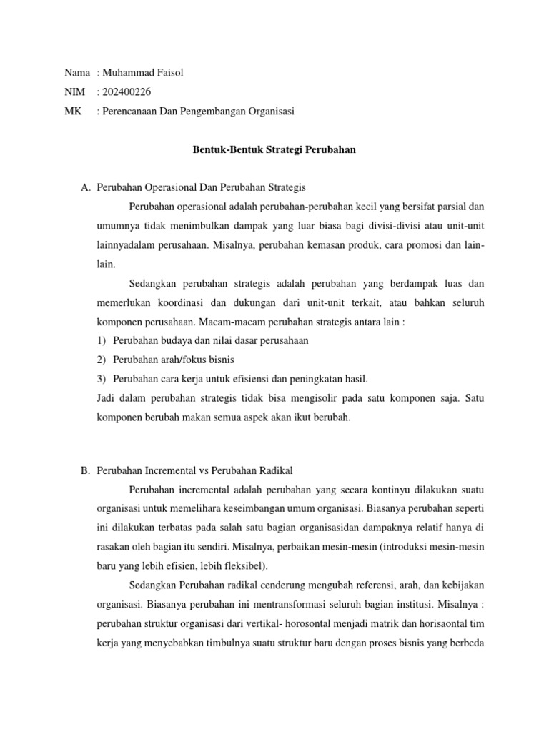 Resume 3 - PPO - Muhammad Faisol | PDF