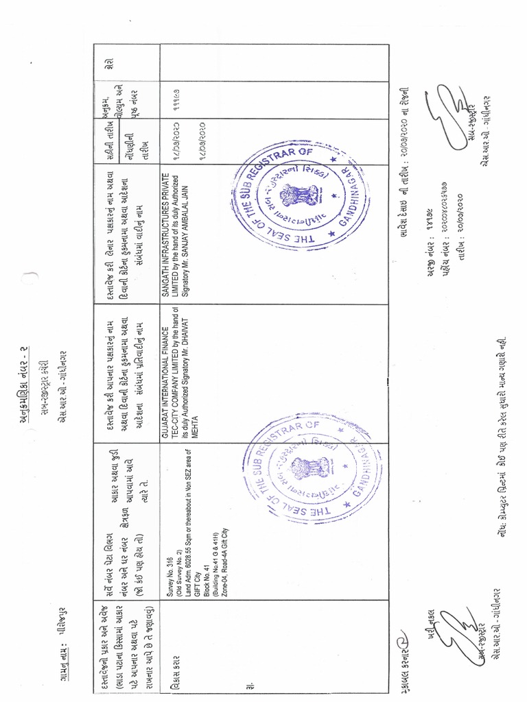 Land Document SANGATH SMART LIFE (AGREEMENT CUM LEASE) PDF | PDF