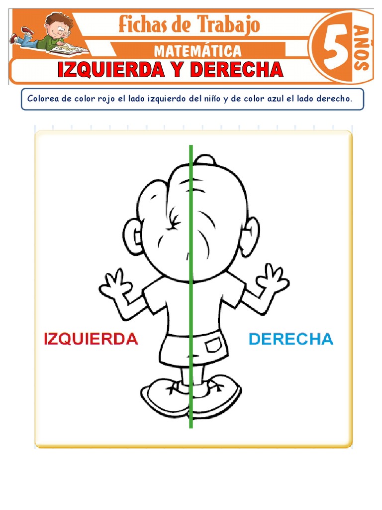 Izquierda-y-derecha-para-Ninos-de-5-anos | PDF | Artes del Lenguaje y ...
