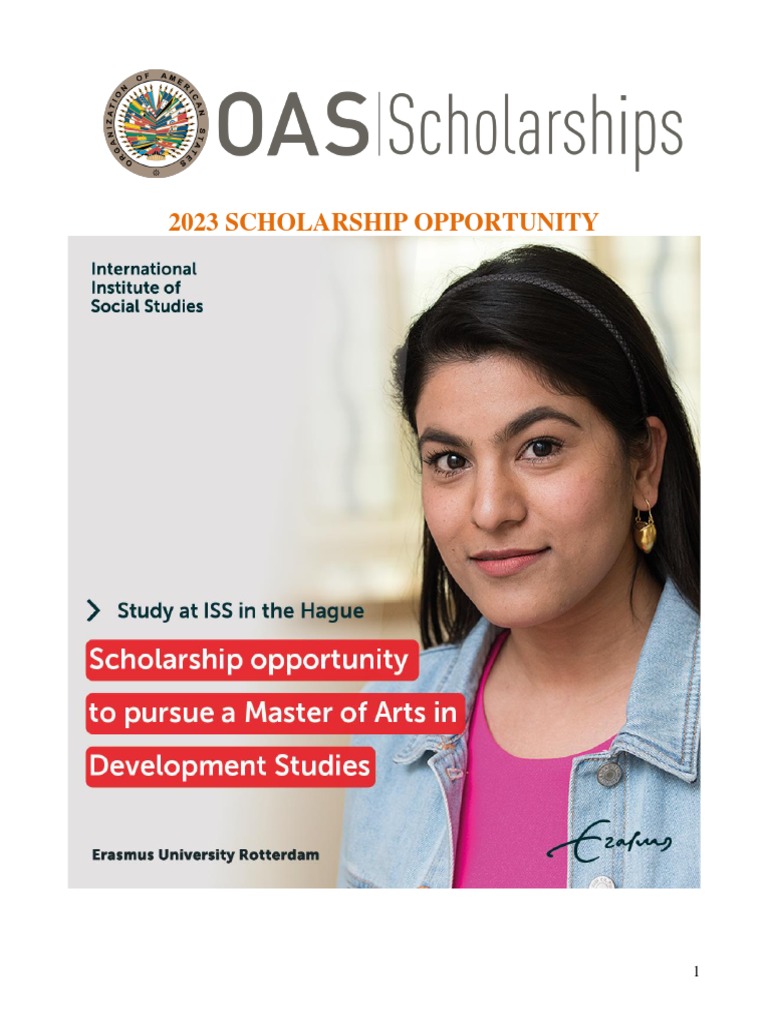 2023 OAS ISS Scholarship Program Announcement | PDF