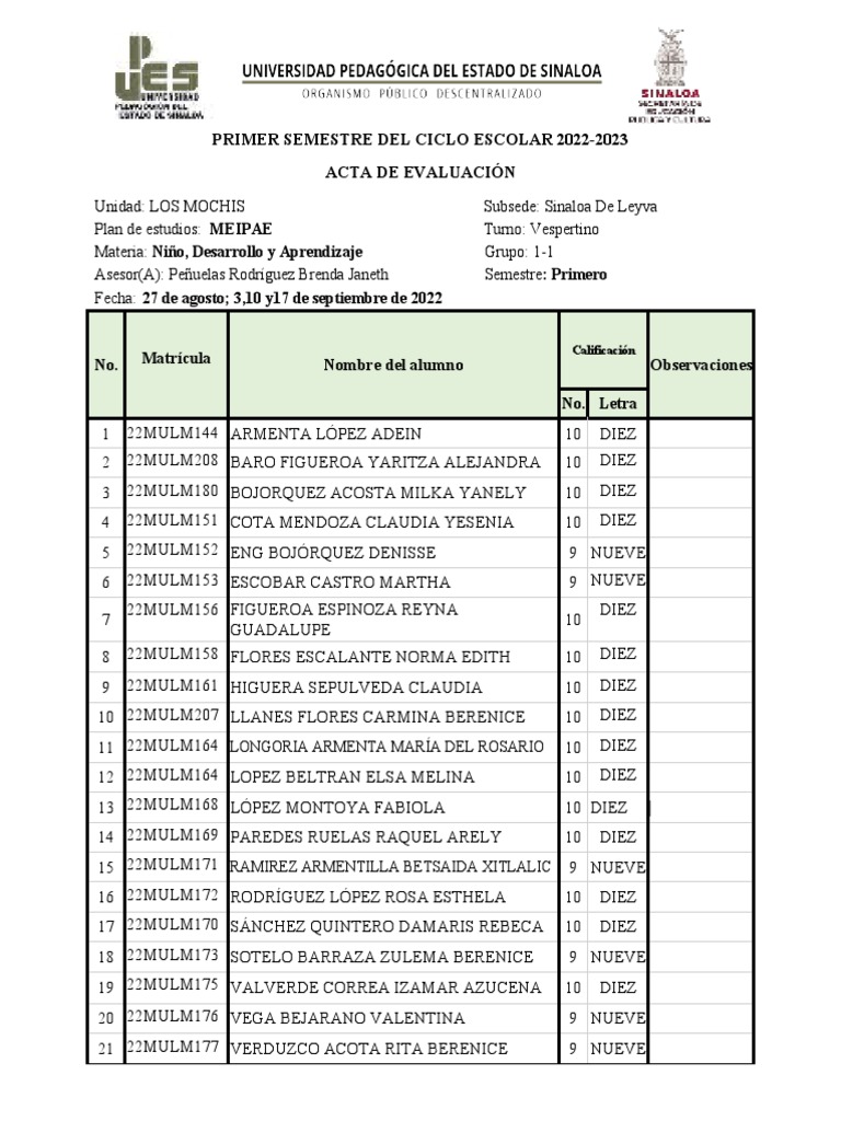 Anexo 15. Acta de Evaluaciòn Posgrado BRENDA JANETH | PDF