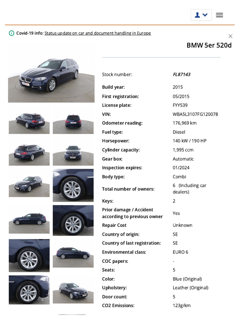 BMW 5er 520d | PDF