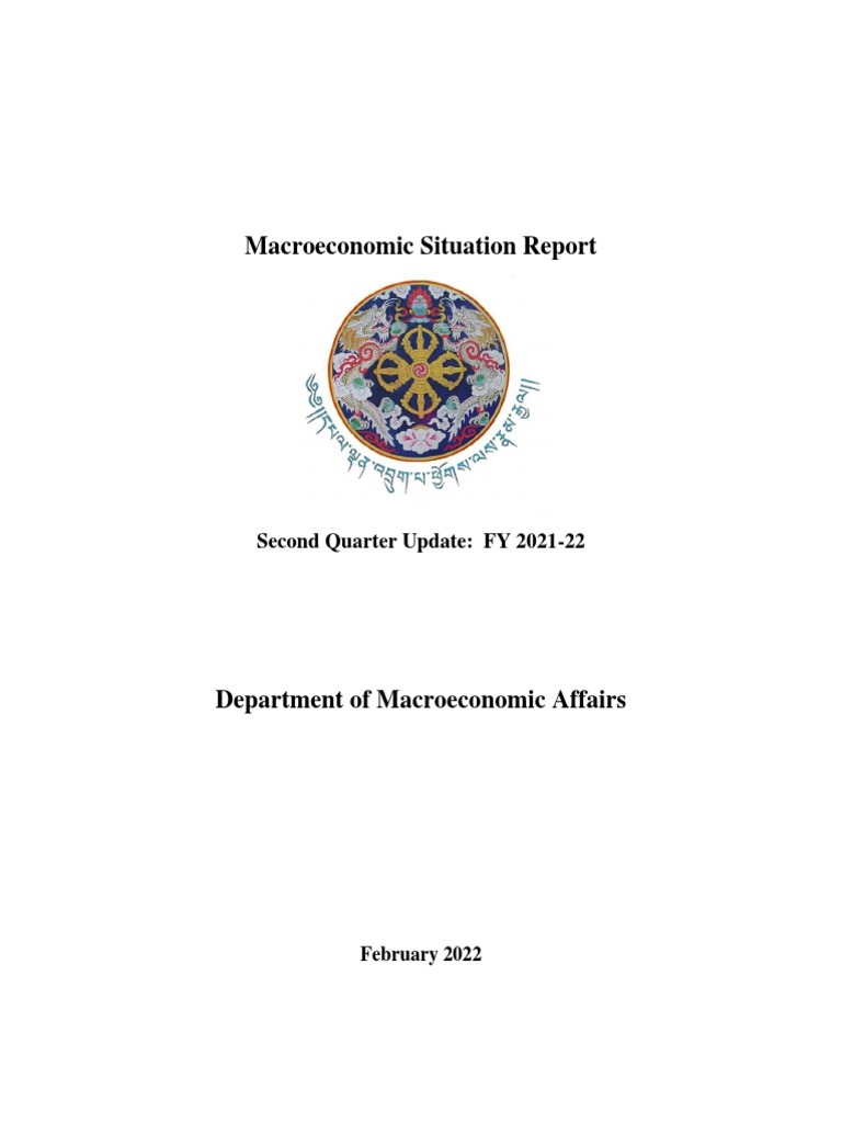 MacroeconomicSituationReport2ndFY2021 22 PDF | PDF | Macroeconomics ...