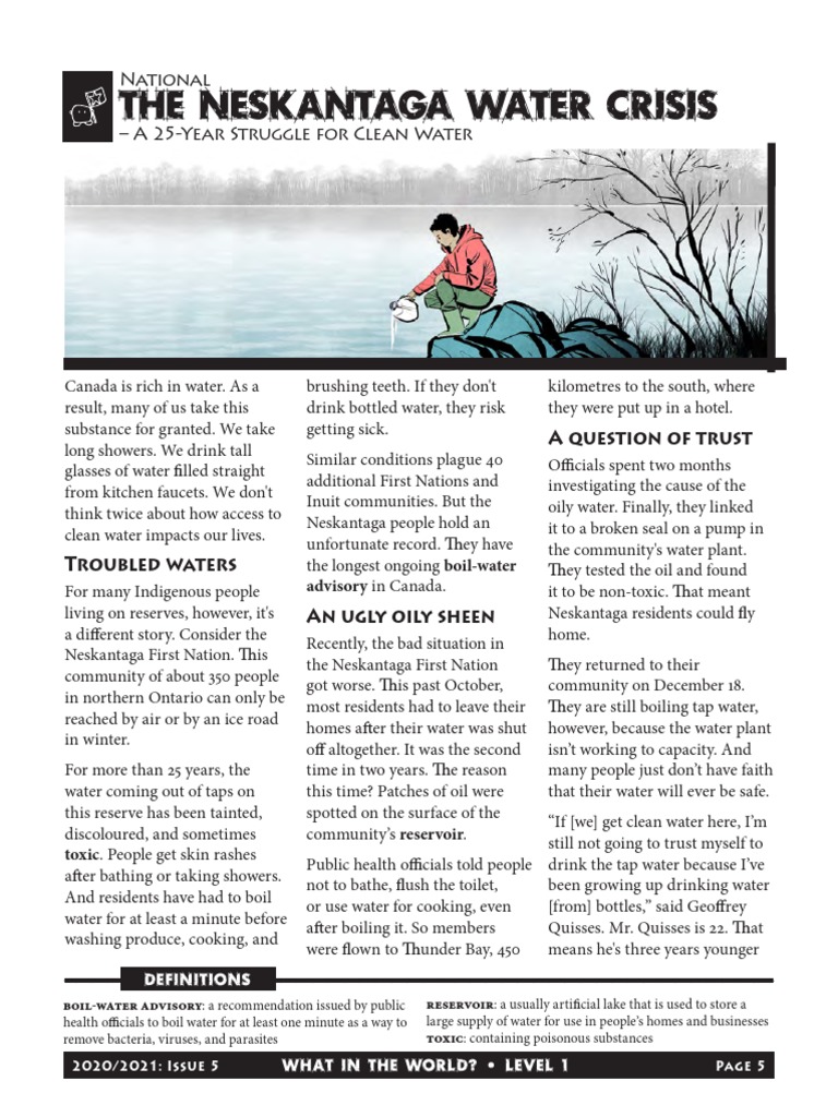 The-Neskantaga-Water-Crisis | PDF