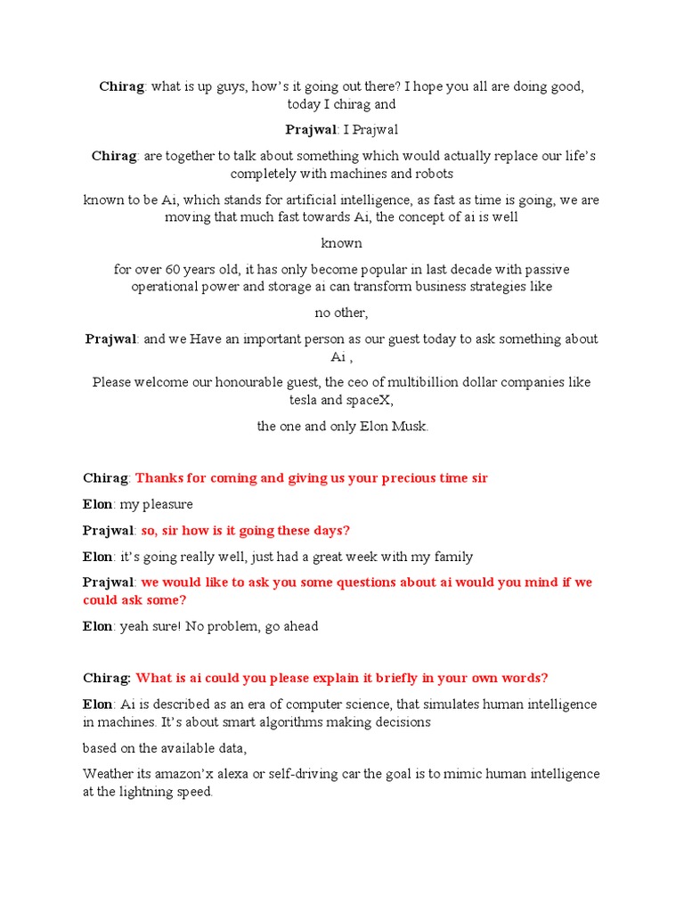 Whole Script - Official | PDF | Artificial Intelligence | Intelligence (AI) & Semantics