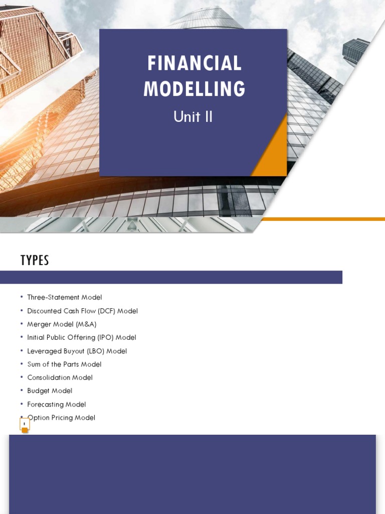 Unit 2 - Financial Modelling PDF | PDF | Discounted Cash Flow ...