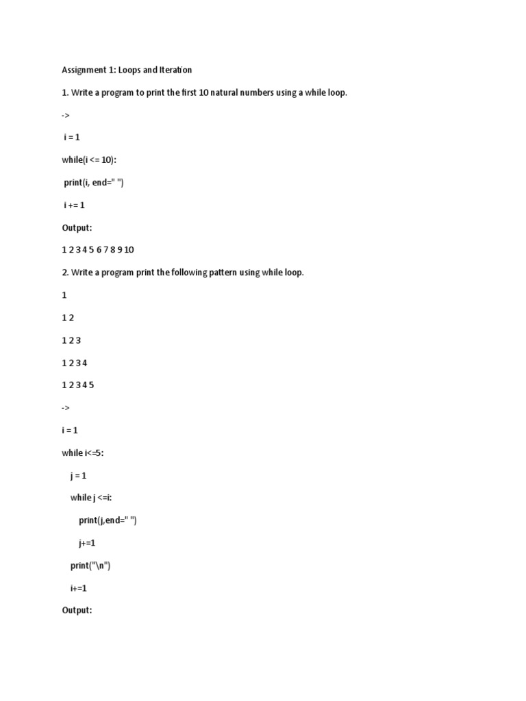 Assignment No.1 | PDF