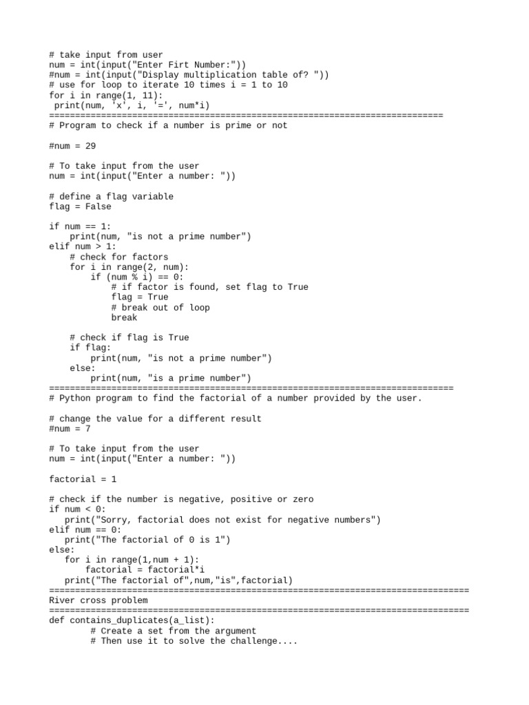 Code For Lab 1 | PDF | Control Flow | Computer Science