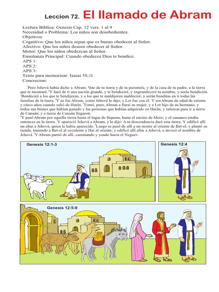 72 El Llamado de Abram | PDF