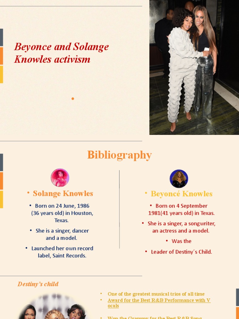 Beyonce and Solange | PDF | Beyoncé