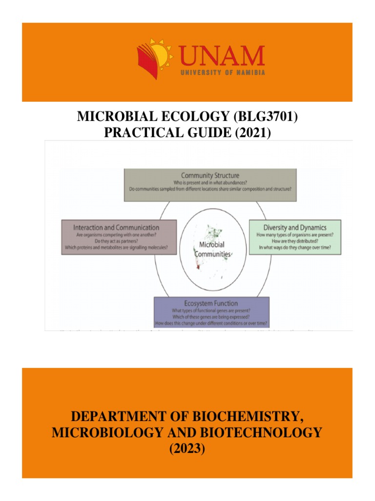2023 Microbial Ecology Practical Guide | PDF