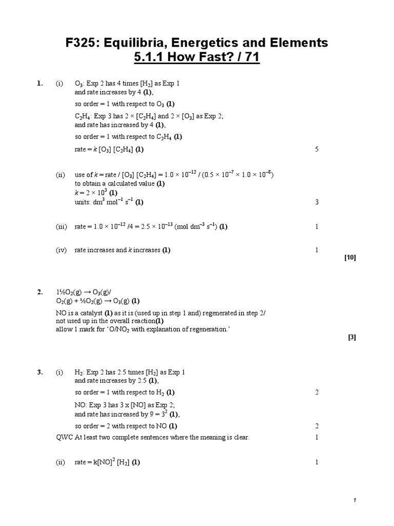 How Fast MS | PDF | Process Engineering | Chemical Kinetics