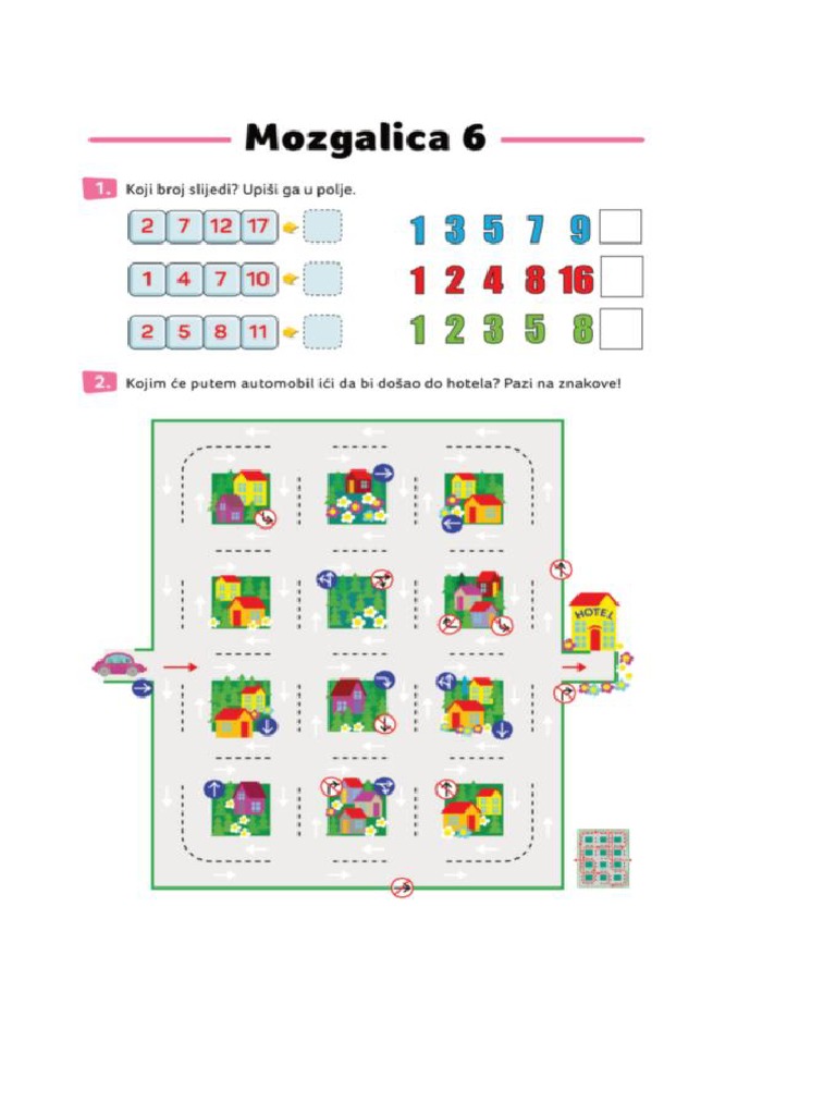 Nastavni Listic Mozgalica | PDF