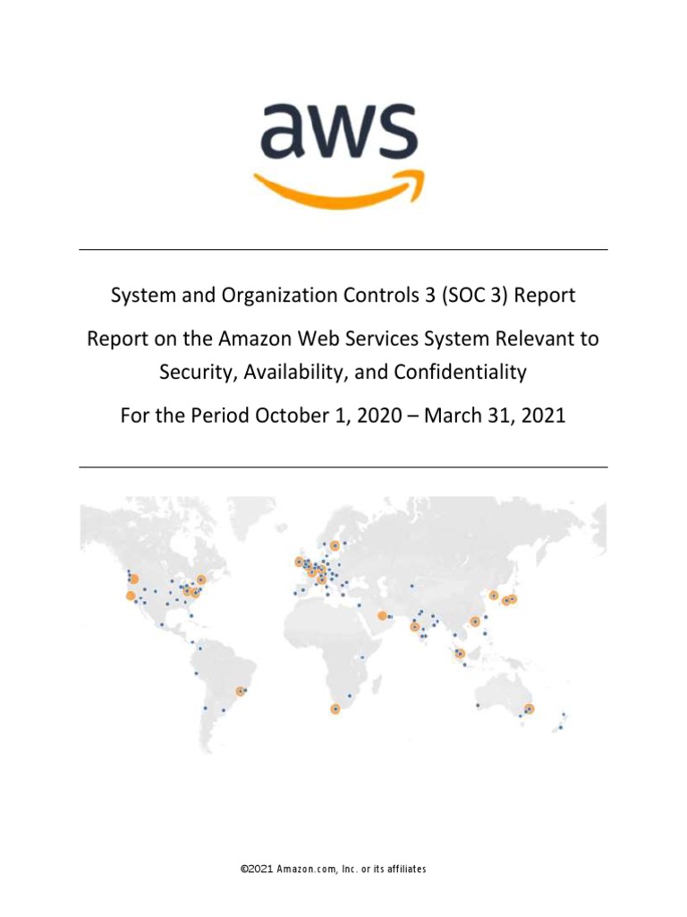 Aws Soc3 | PDF | Amazon Web Services | Cloud Computing