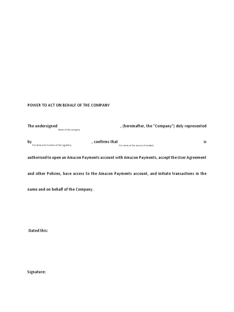 English LOA PDF | PDF