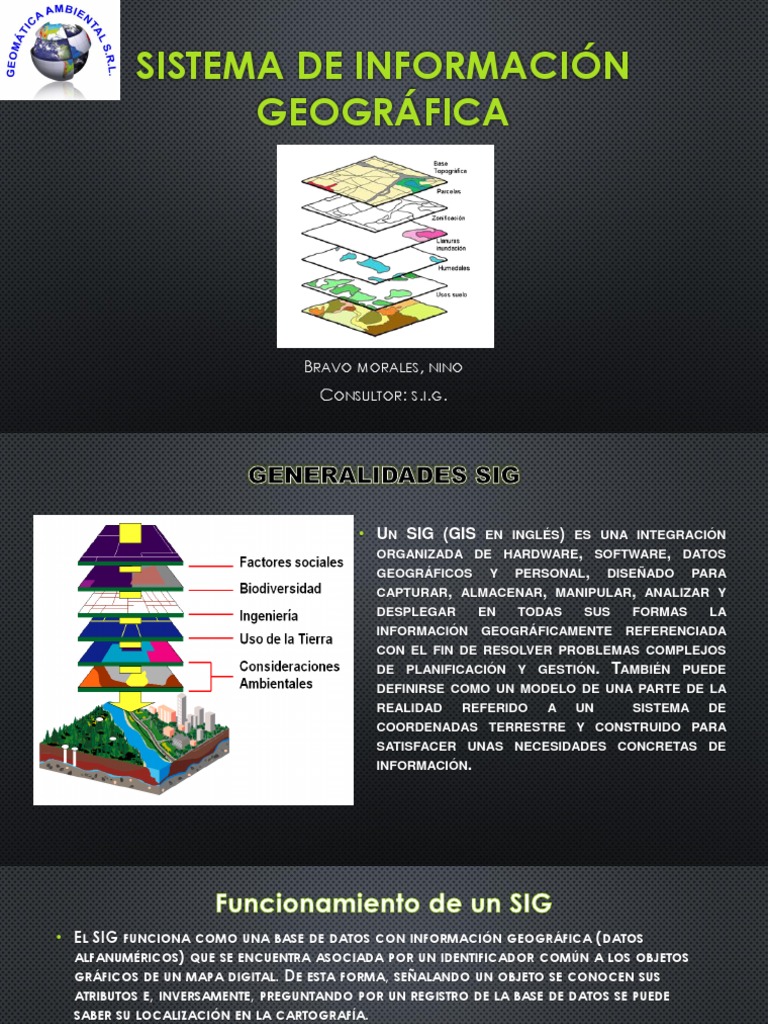 Sistema de Información Geográfica | PDF | Sistema de información geográfica | Informática