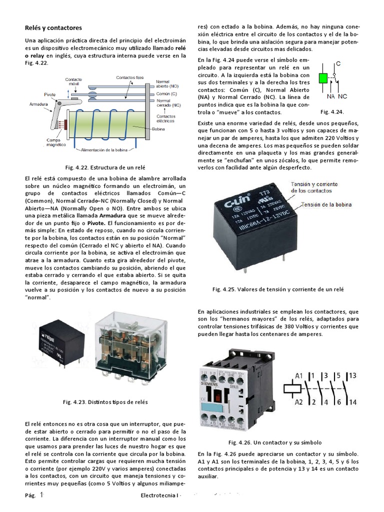 Rele y Aplicaciones | PDF