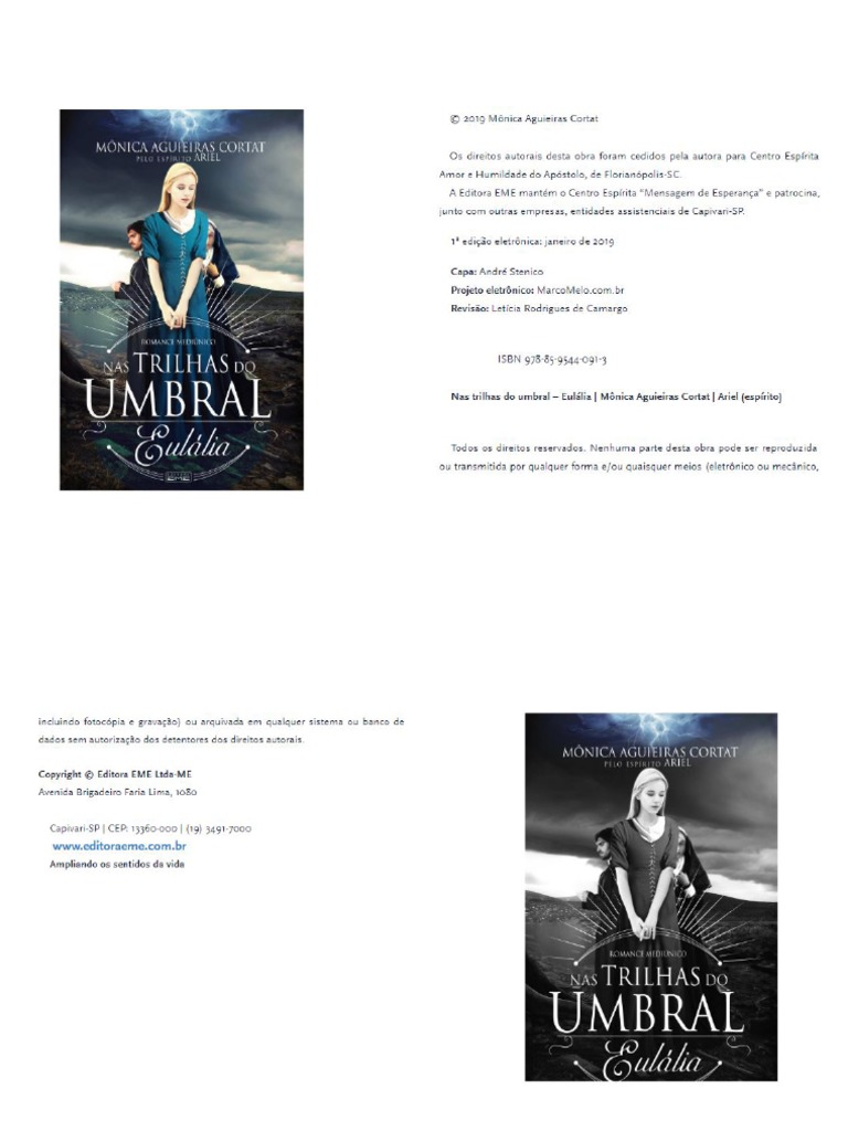 Nas Trilhas Do Umbral Eulalia - Monica Agiueiras PDF | PDF