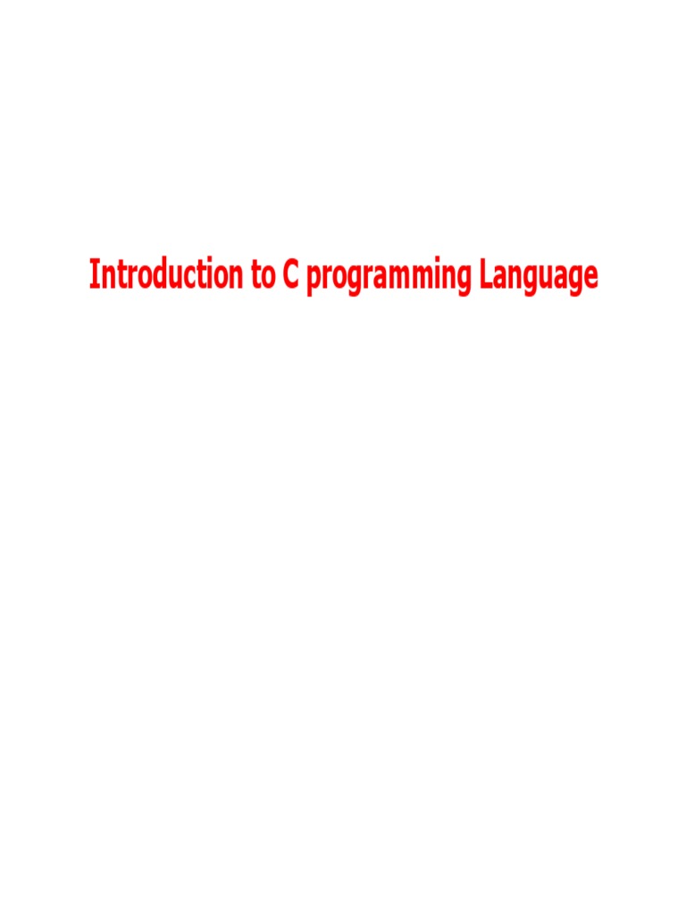 Com 400 Computer Programming Ii Introduction To C Pdf Parameter Computer Programming