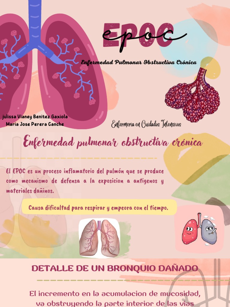 EPOC | PDF | Enfermedad pulmonar obstructiva crónica | Tos