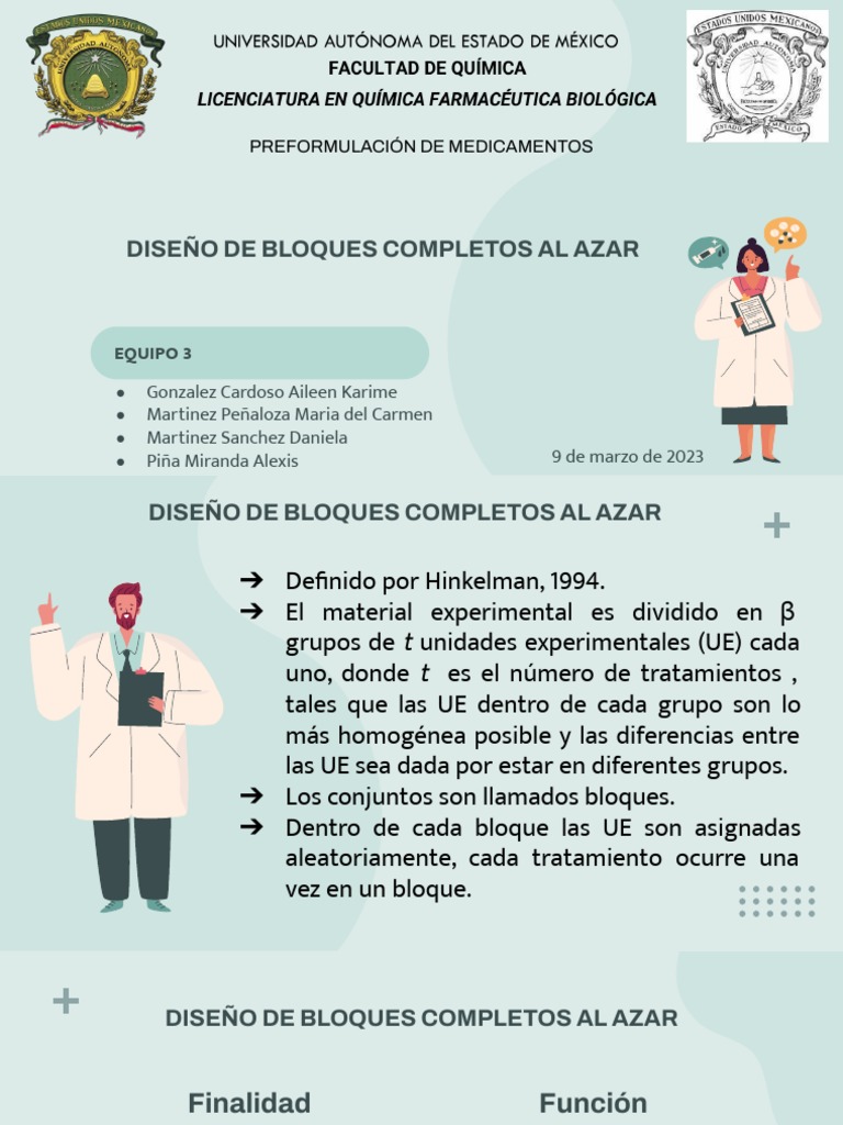 Diseño de Bloques Completos Al Azar. Equipo 3 | PDF | Glicerol