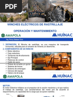 Partes y operación del winche eléctrico | PDF | Embrague | Máquinas