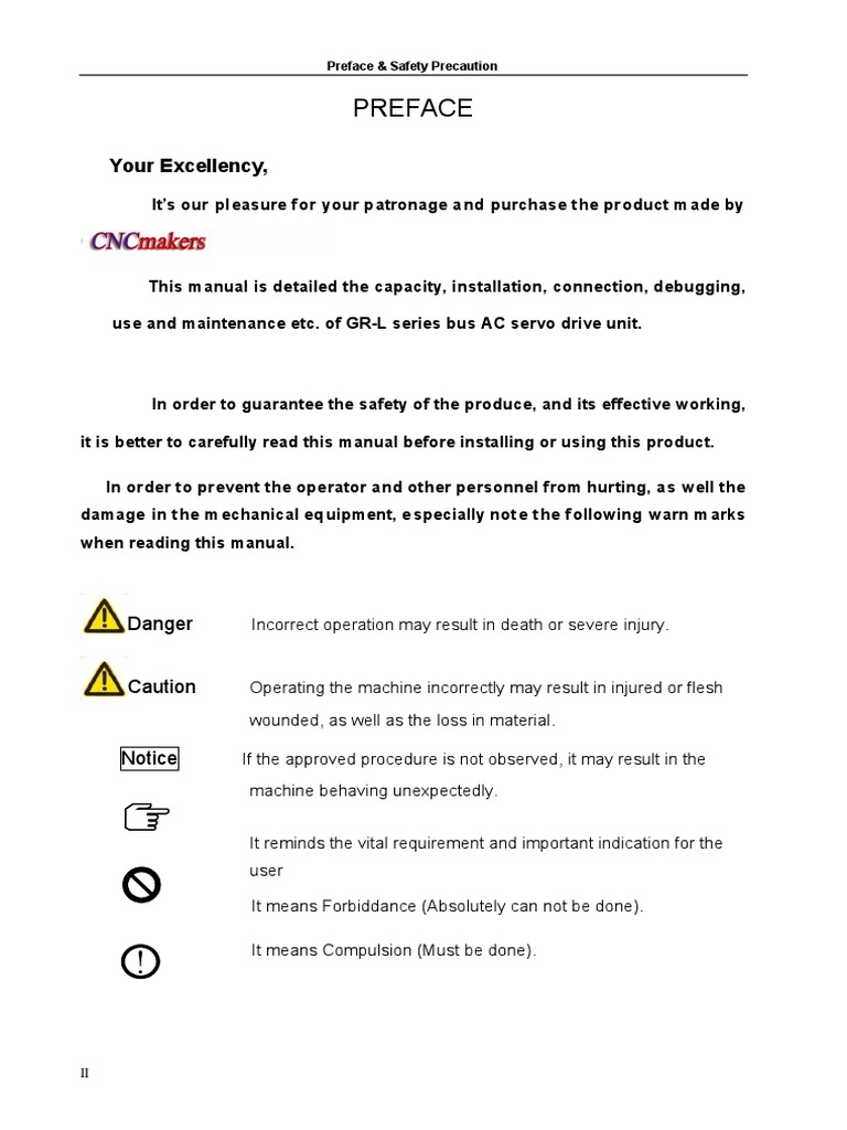 GR-L Series Servo Drive User Manual | PDF | Electric Motor | Servomechanism