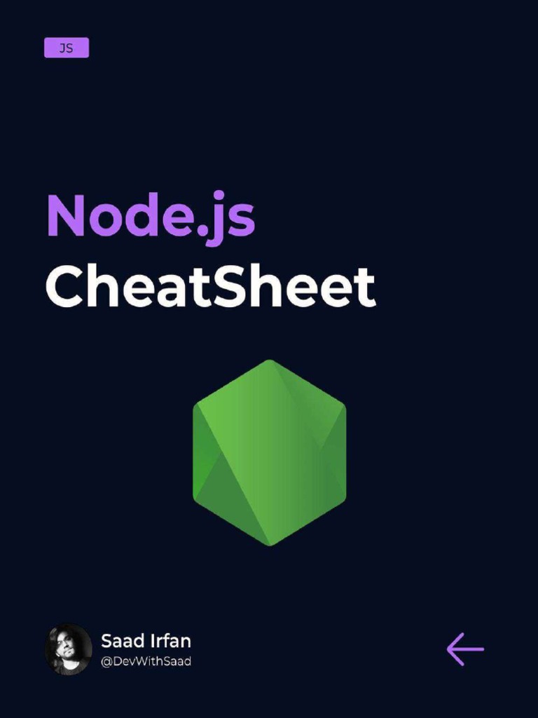 Node - Js Cheatsheet | PDF