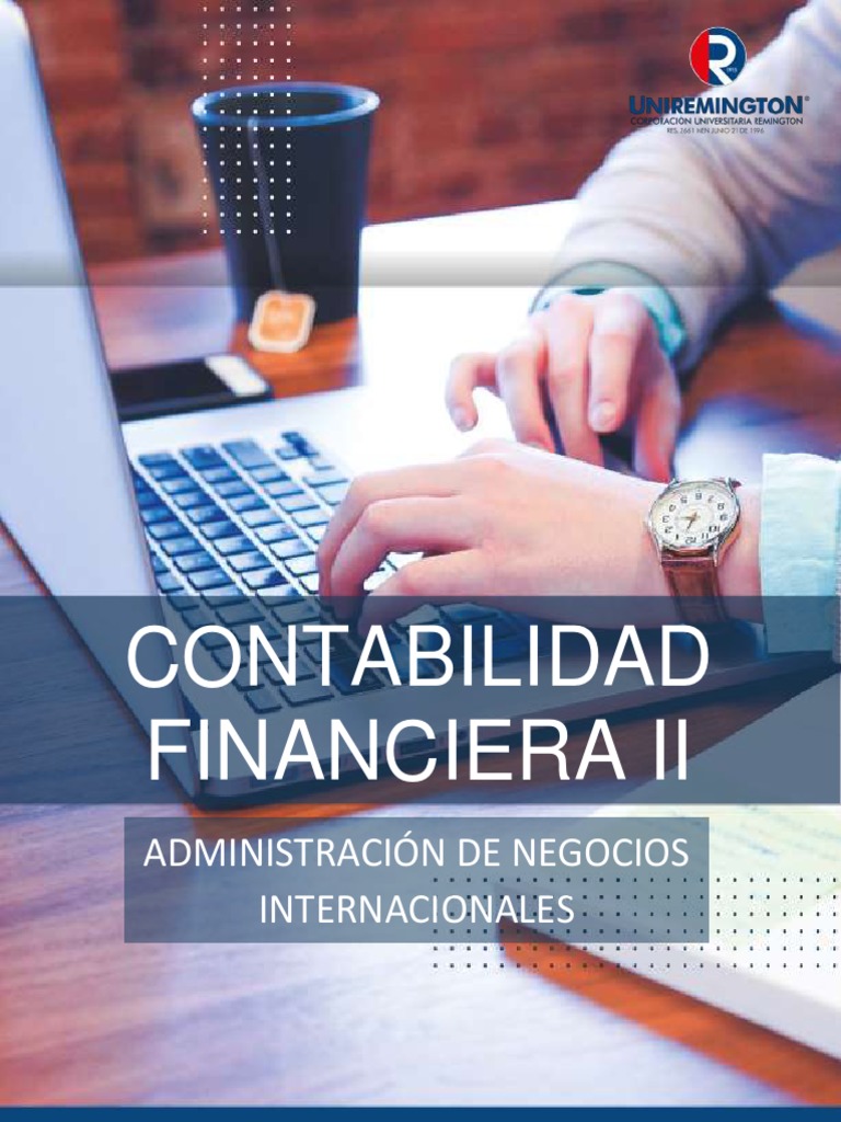 Modulo Contabilidad Financiera Ii Neg | PDF | Costo | Presupuesto
