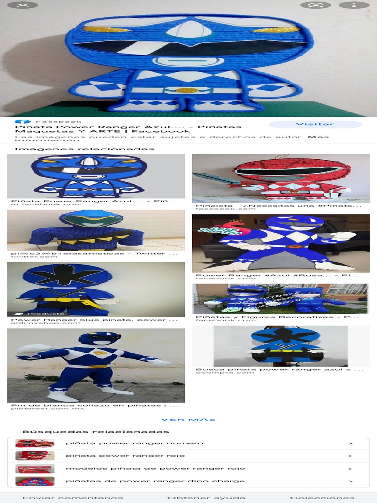 Searchq Piñatas+de+power+ranger+azul&tbm Isch&hl es-MX&prmd Ivnx&rlz ...