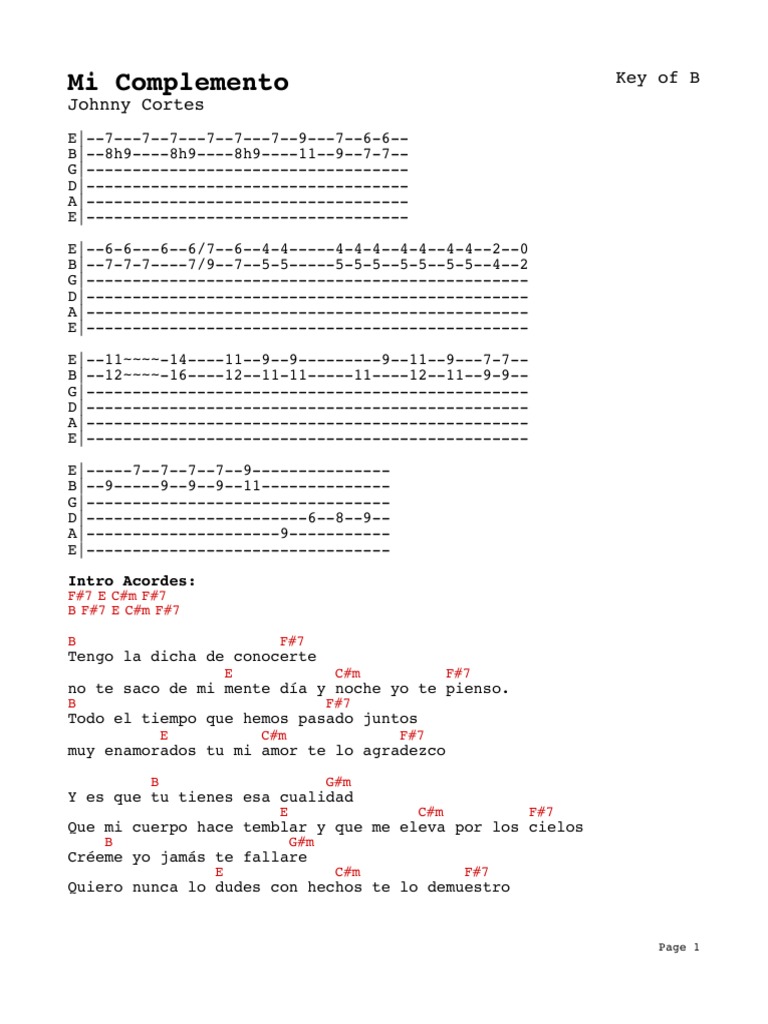 Mi Complemento | PDF