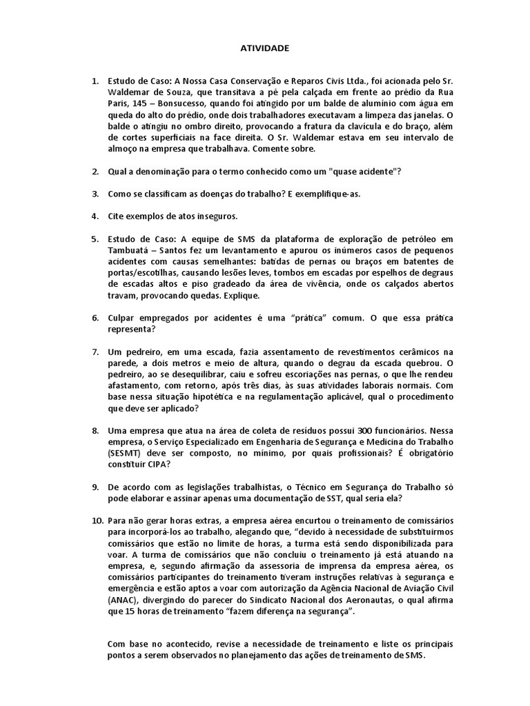 ATIVIDADE | PDF