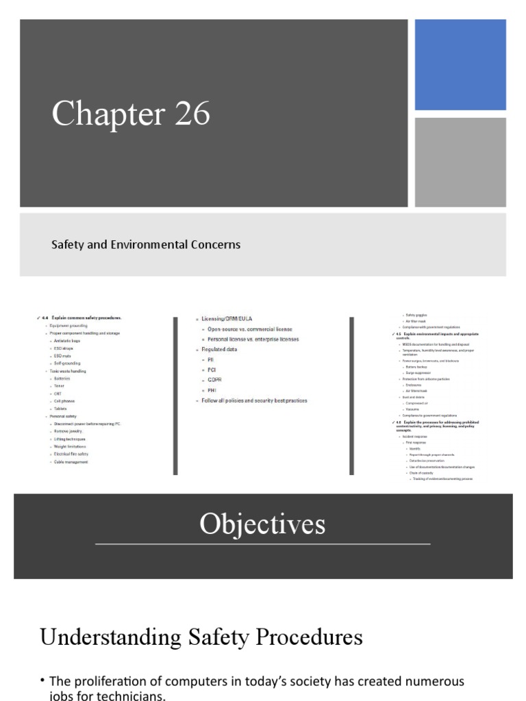 Understanding Computer Repair Safety Procedures | PDF