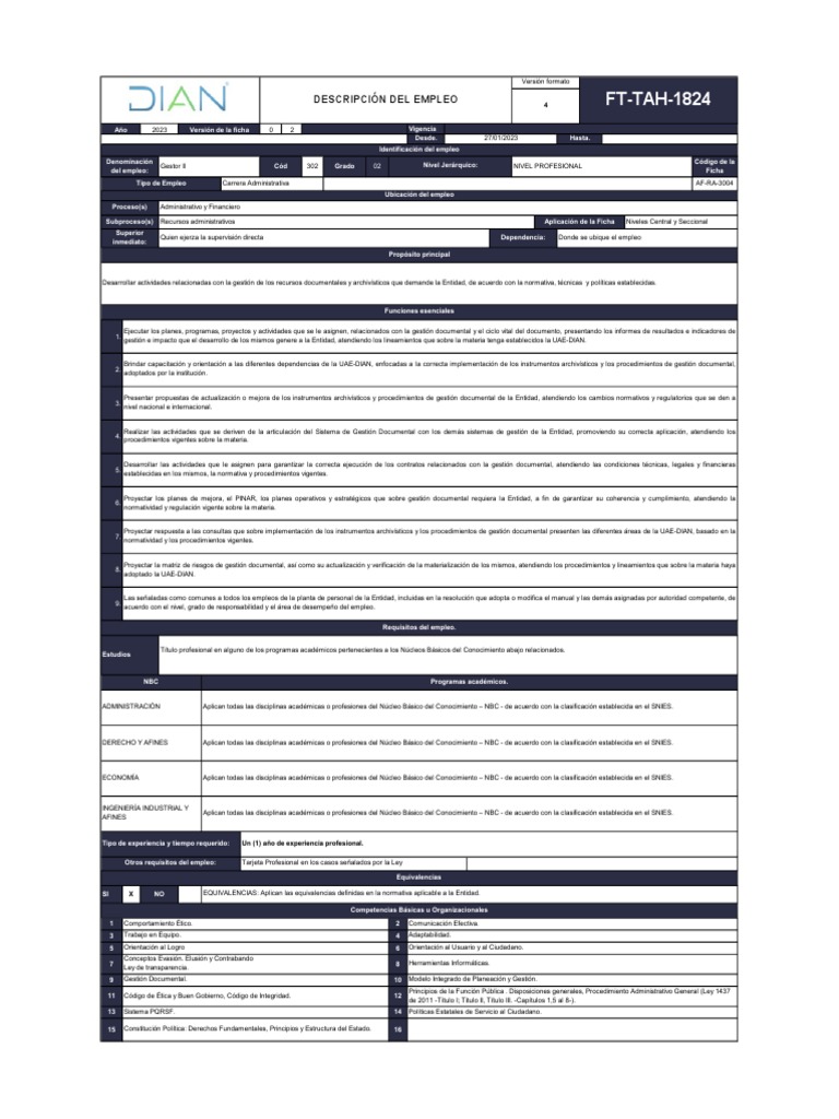 Dian (1) | PDF | Gestión de registros | Business