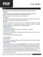 SOP FOR RETENTION SAMPLE | PDF