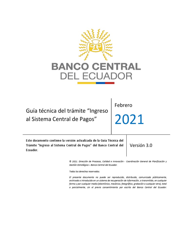GTT 004 01 01 2021 PDF | PDF | Bancos | Ecuador