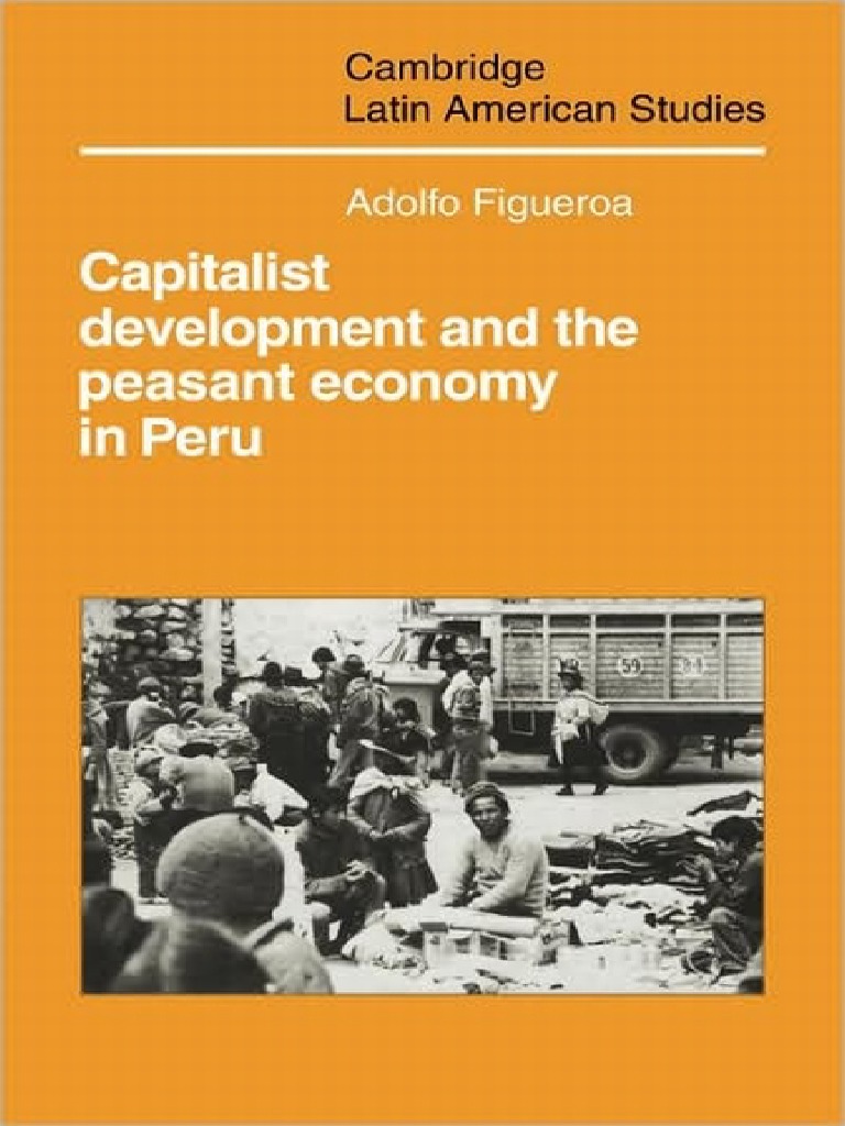 Adolfo Figueroa - Capitalist Development and The Peasant Economy in Perú (1984) PDF | PDF ...
