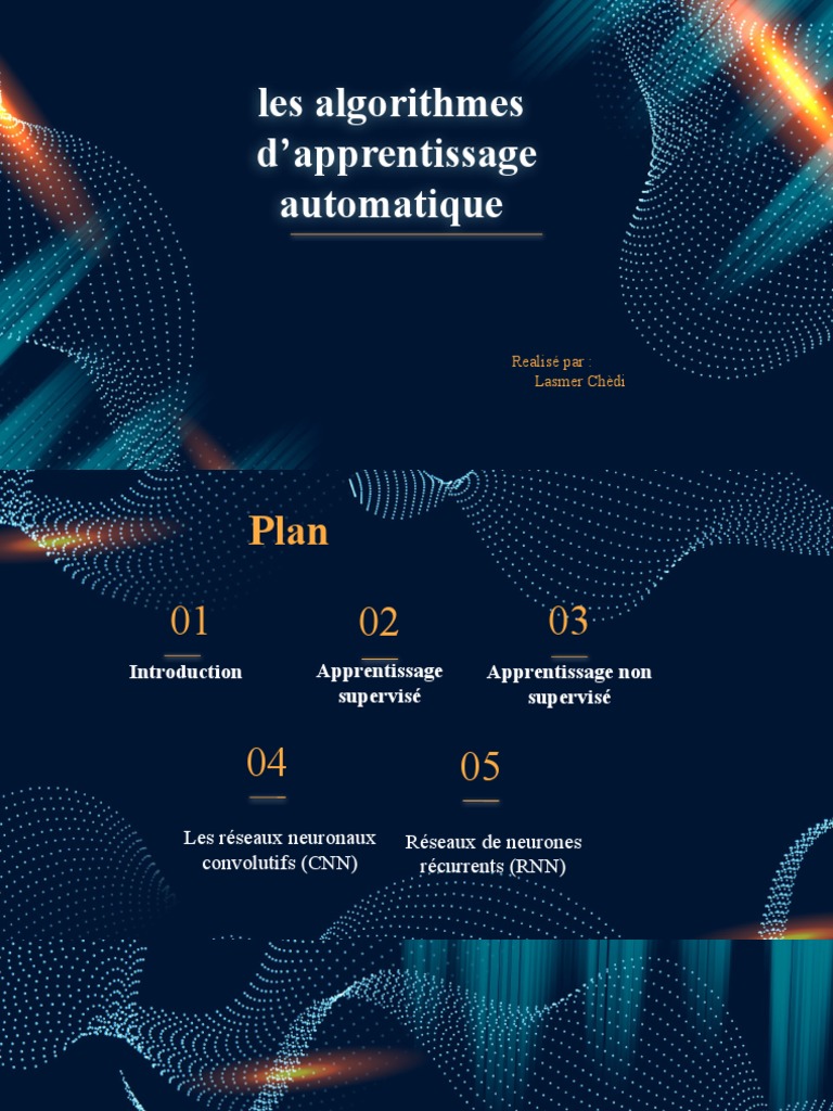 Les Algorithmes D'apprentissage Automatique | PDF | Apprentissage ...