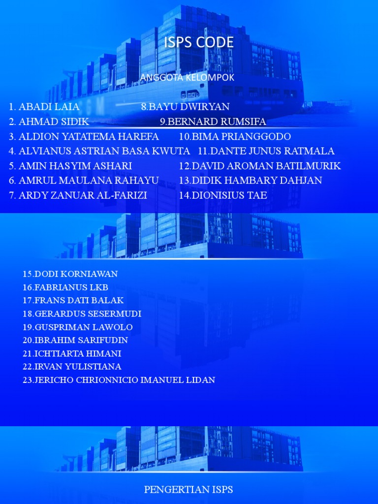 KPN A Isps Code Unfinished | PDF | Bisnis | Teknologi & Rekayasa