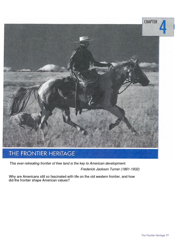 AWS 4 OCR THE FRONTIER HERITAGE | PDF | American Frontier